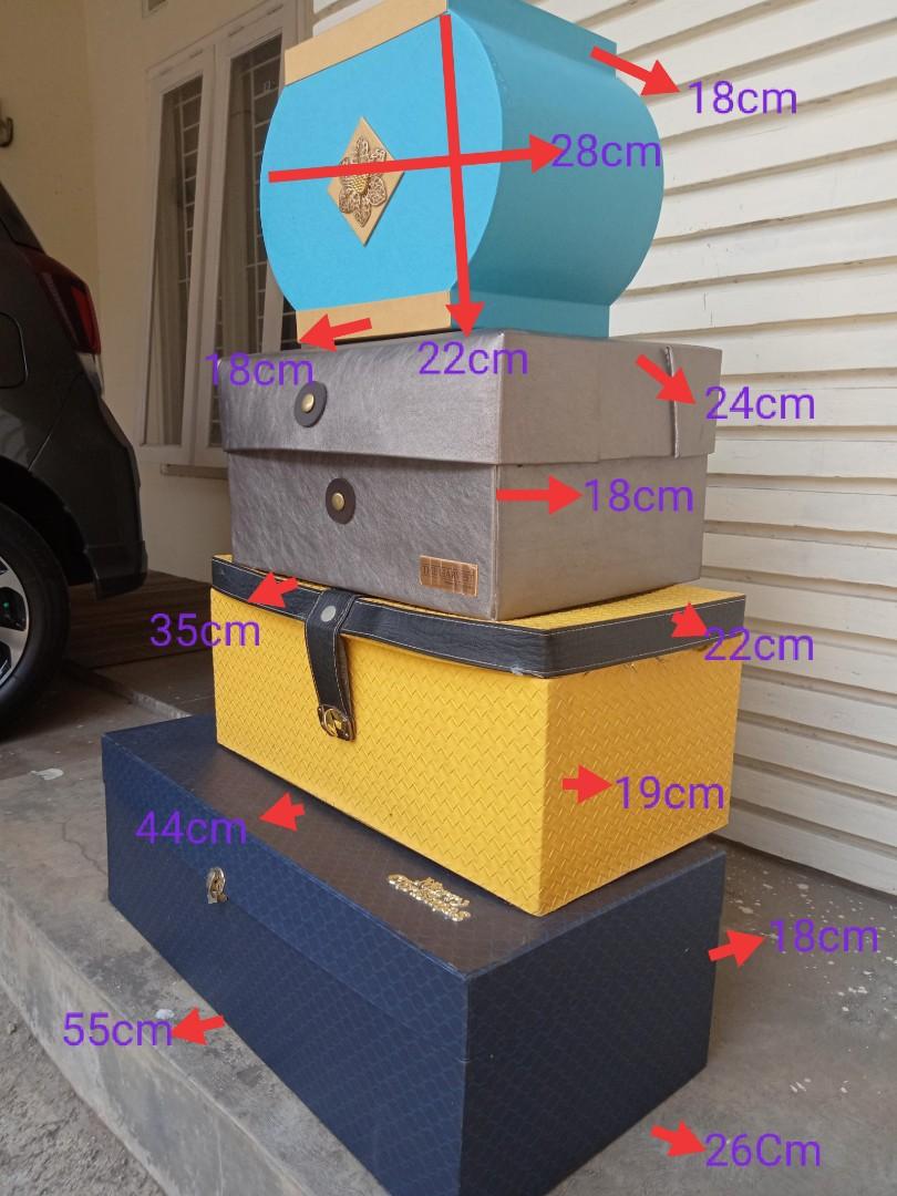 Gift Box, box parcel, box kado, Desain & Kerajinan Tangan, Barang ...