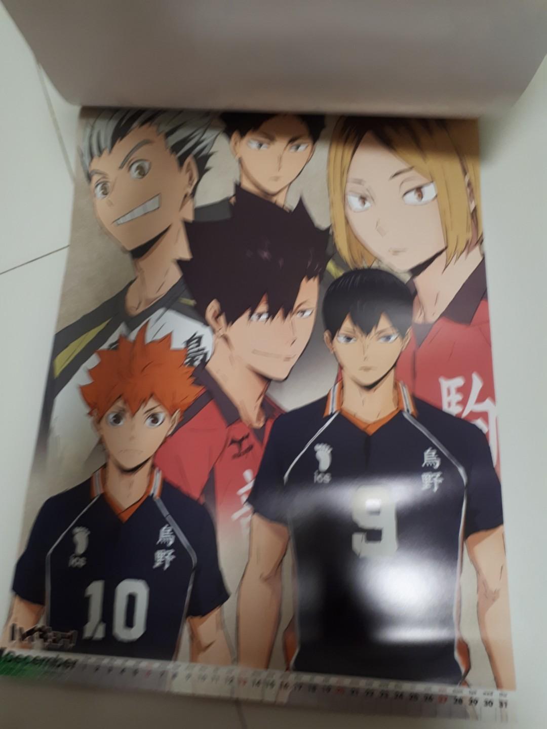 Haikyuu Calendar 2020, Hobbies & Toys, Memorabilia & Collectibles, Fan ...