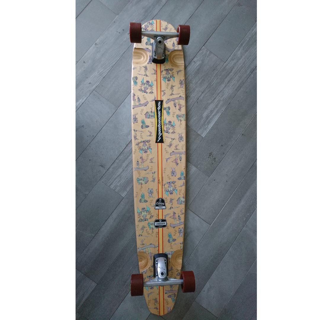 Hamboards Logger (surfskate longboard) plus street sweeper (paddle ...
