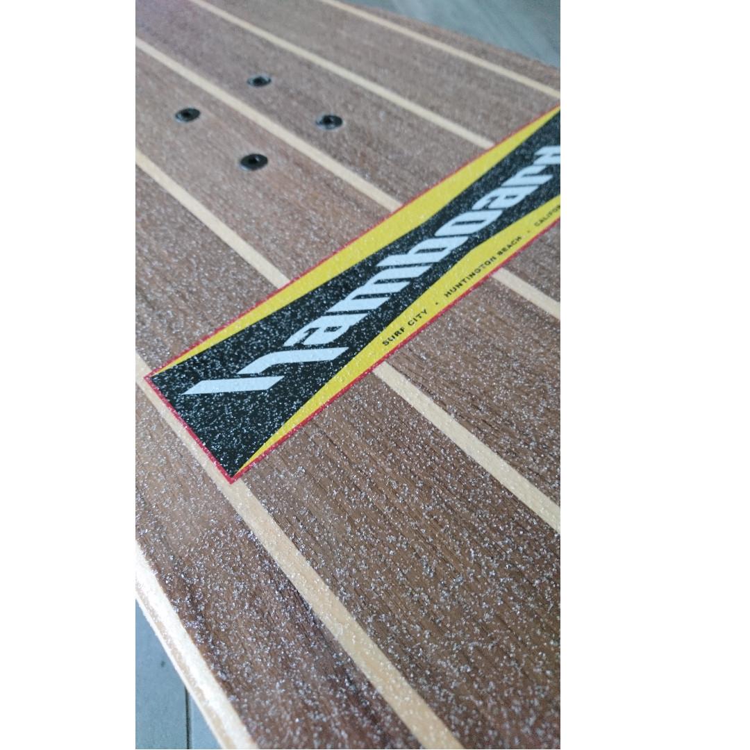 Hamboards Logger (surfskate longboard) plus street sweeper (paddle ...