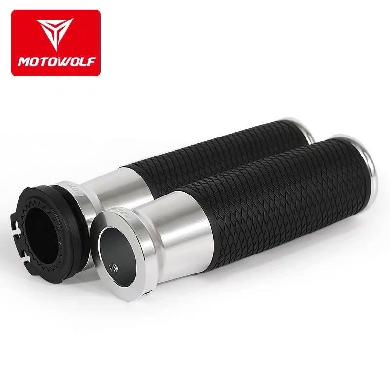 HANDLE GRIP CNC MOTOWOLF MT15 MT03 CB150R CB190 AEROX 155 SNIPER PCX150 ...