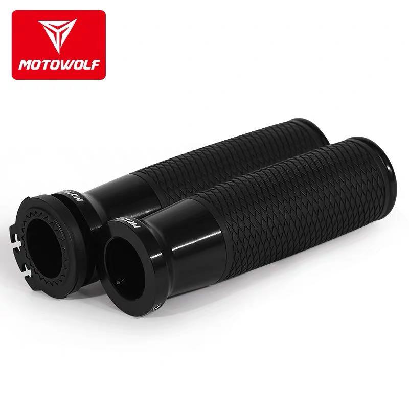 HANDLE GRIP CNC MOTOWOLF MT15 MT03 CB150R CB190 AEROX 155 SNIPER PCX150 ...