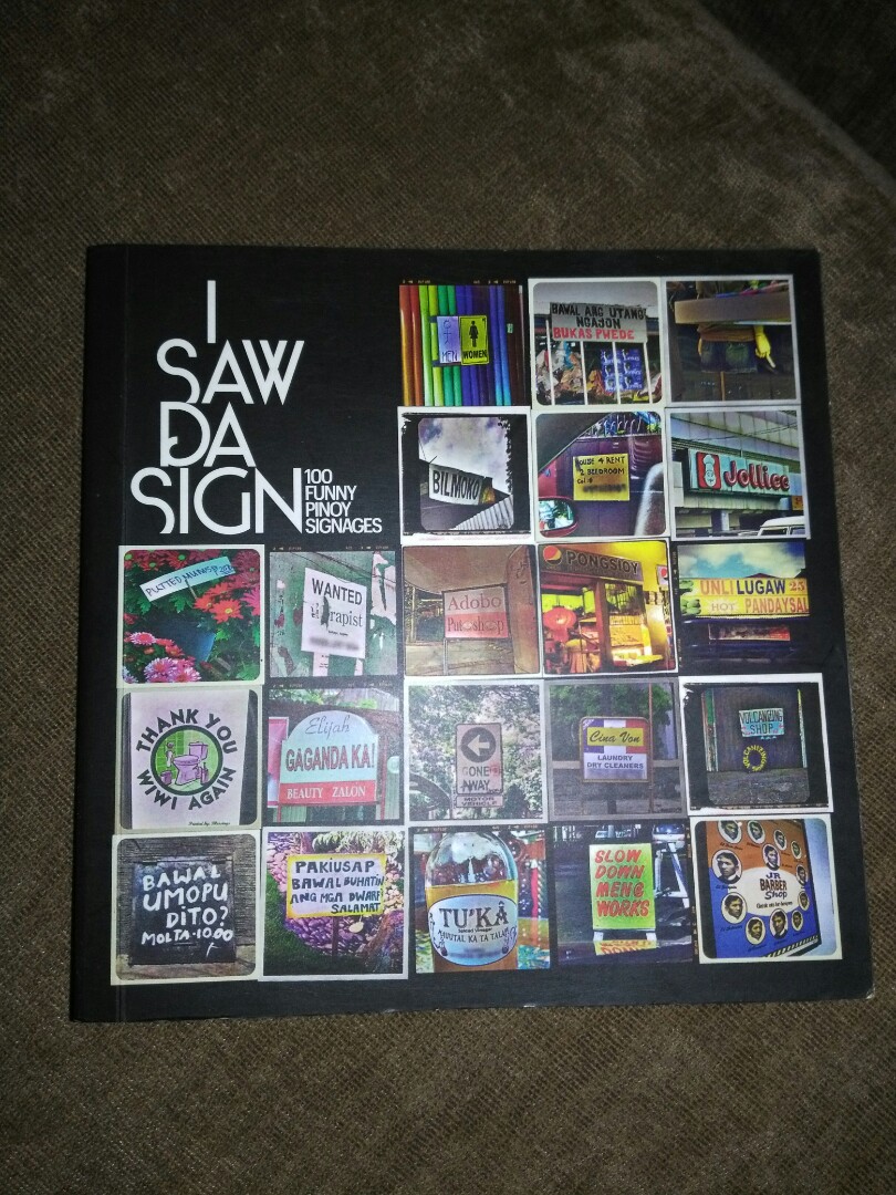 I saw da sign 100 funny pinoy signages, Hobbies & Toys, Books ...