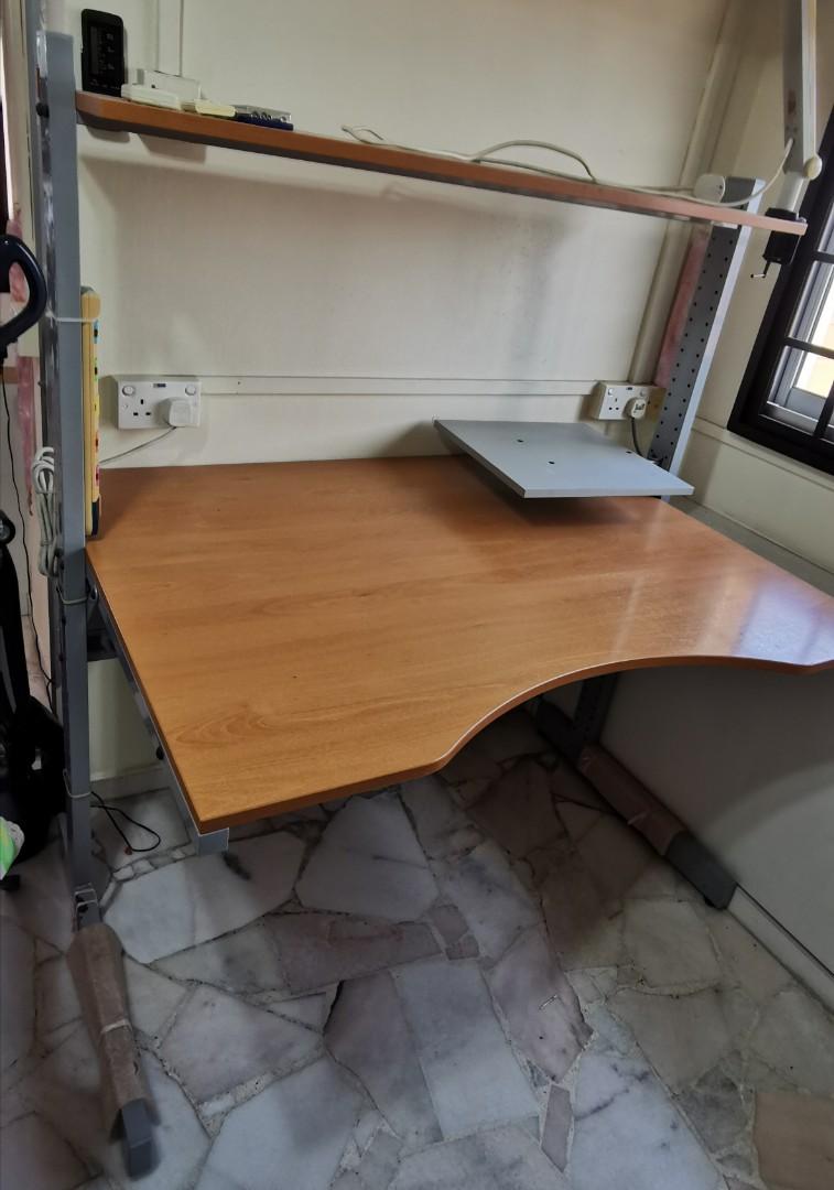 IKEA Computer Table, Furniture & Home Living, Furniture, Tables & Sets ...