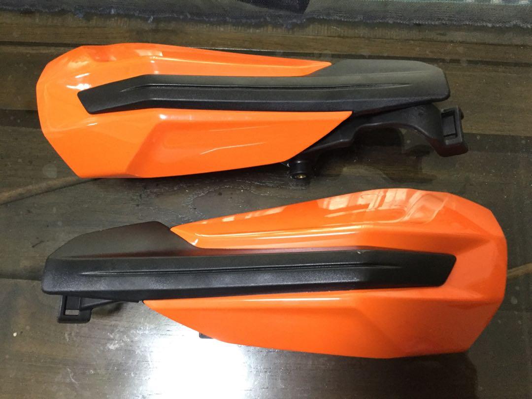 KTM Handguard (orange), Motorcycles, Motorcycle Accessories on Carousell