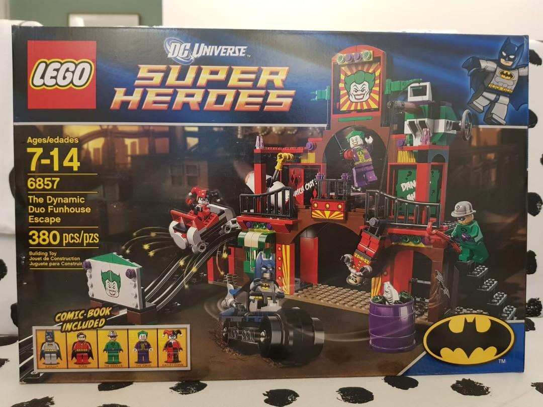 Lego 6857 - The Dynamic Duo Funhouse Escape, Hobbies & Toys, Toys ...