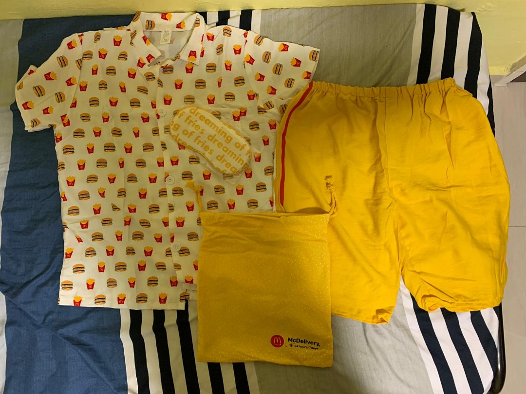 Limited edition McDonald's Lounge wear, Men's Fashion, Activewear on ... Limited edition McDonald's Lounge wear, Men's Fashion, Activewear on ...