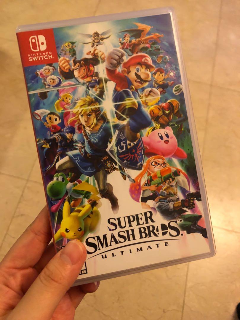 Mario Smash Bros Switch, Video Gaming, Video Games, Nintendo on Carousell