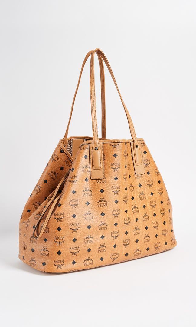 MCM large Tote Bag, Luxury, Bags & Wallets on Carousell