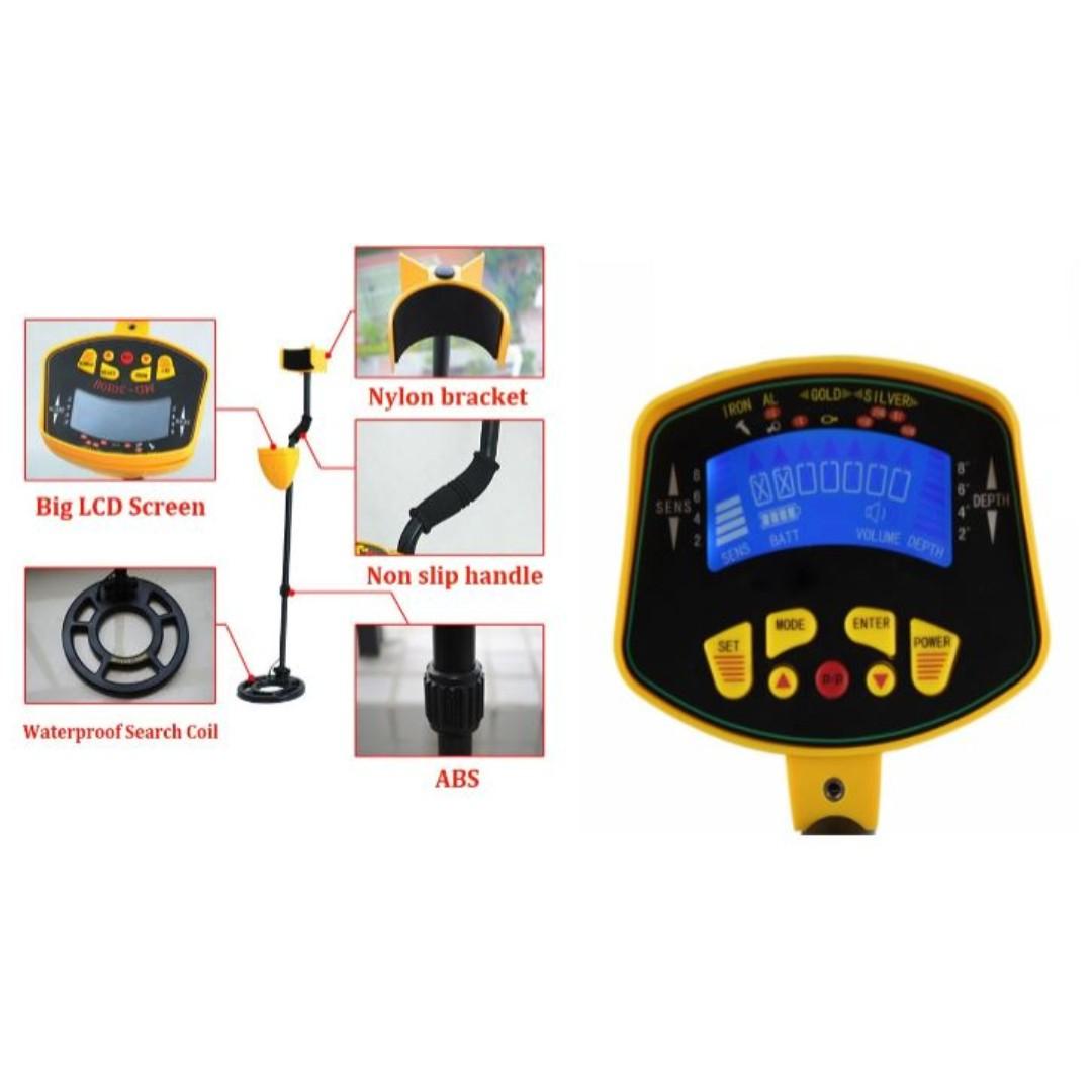 Metal Detector Underground MD-3010 (Scanner) w/ 1 Coil, Computers ...