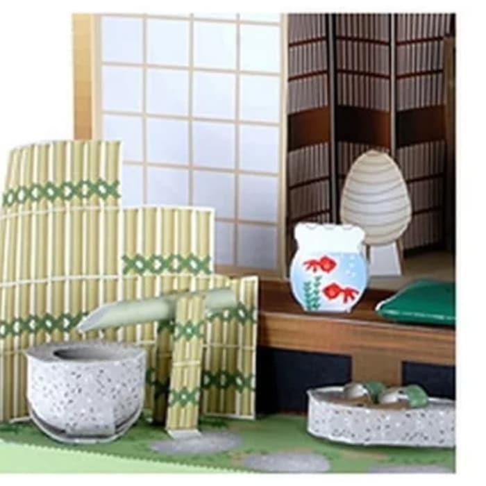 MINIATUR DIY PAPERCRAFT KAMAR BELAJAR JEPANG, Desain & Kerajinan Tangan ...