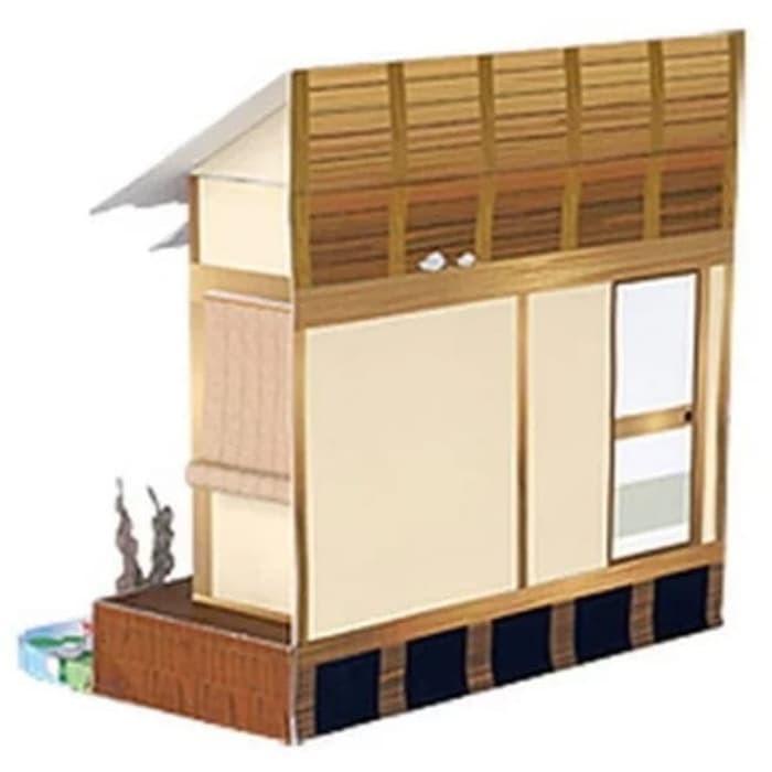MINIATUR DIY PAPERCRAFT KAMAR BELAJAR JEPANG, Desain & Kerajinan Tangan ...