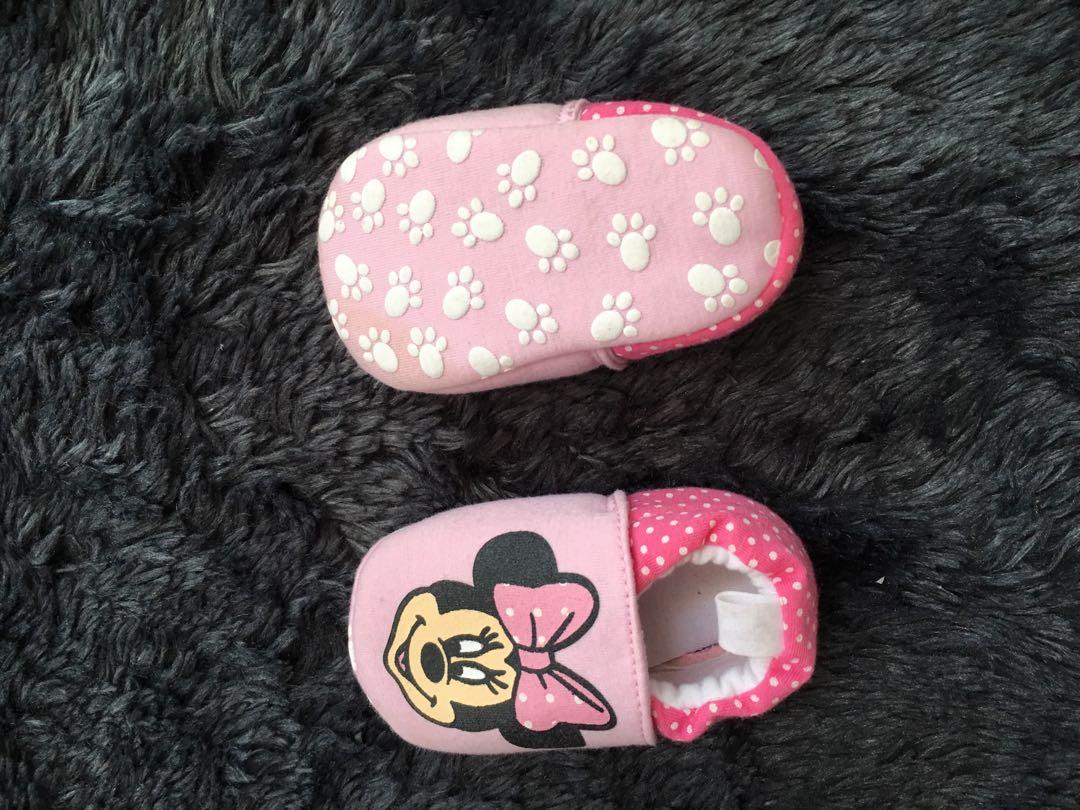 Minnie Mouse Pink Shoes, Babies & Kids, Babies & Kids Fashion on Carousell