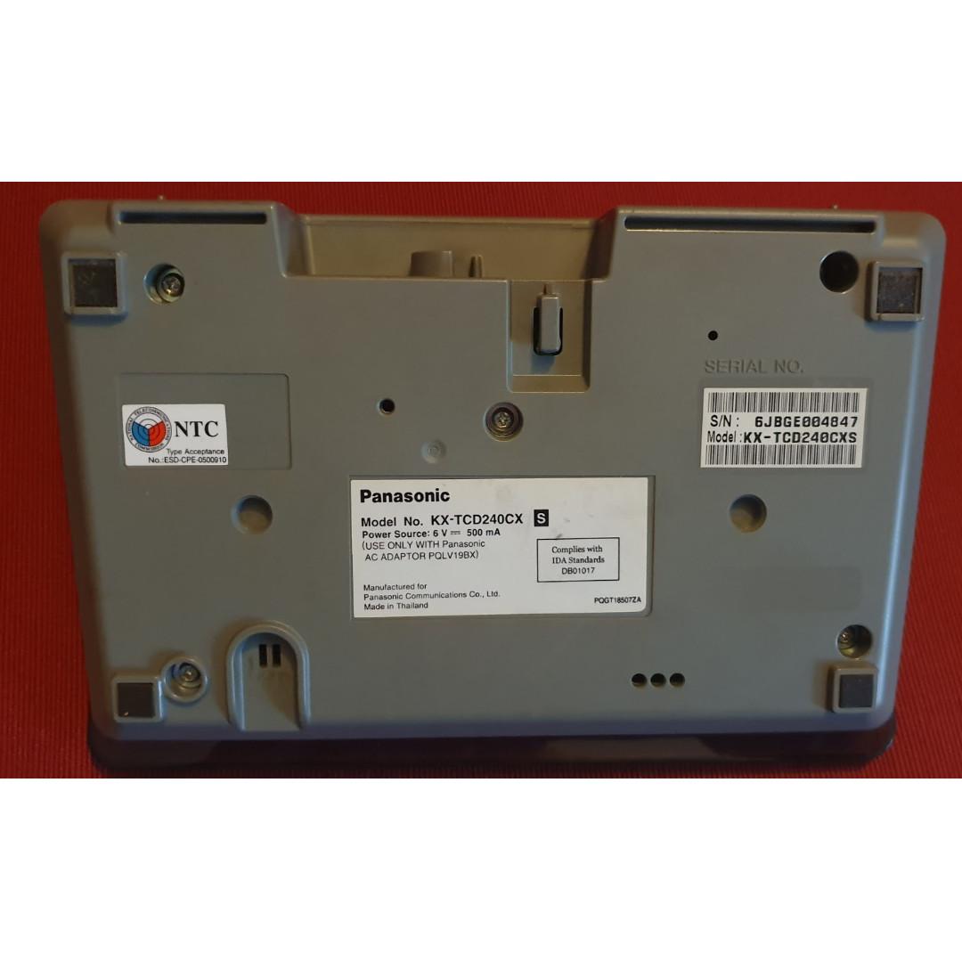 Panasonic Cordless phones - Base unit with Answering machine and 2nd ...