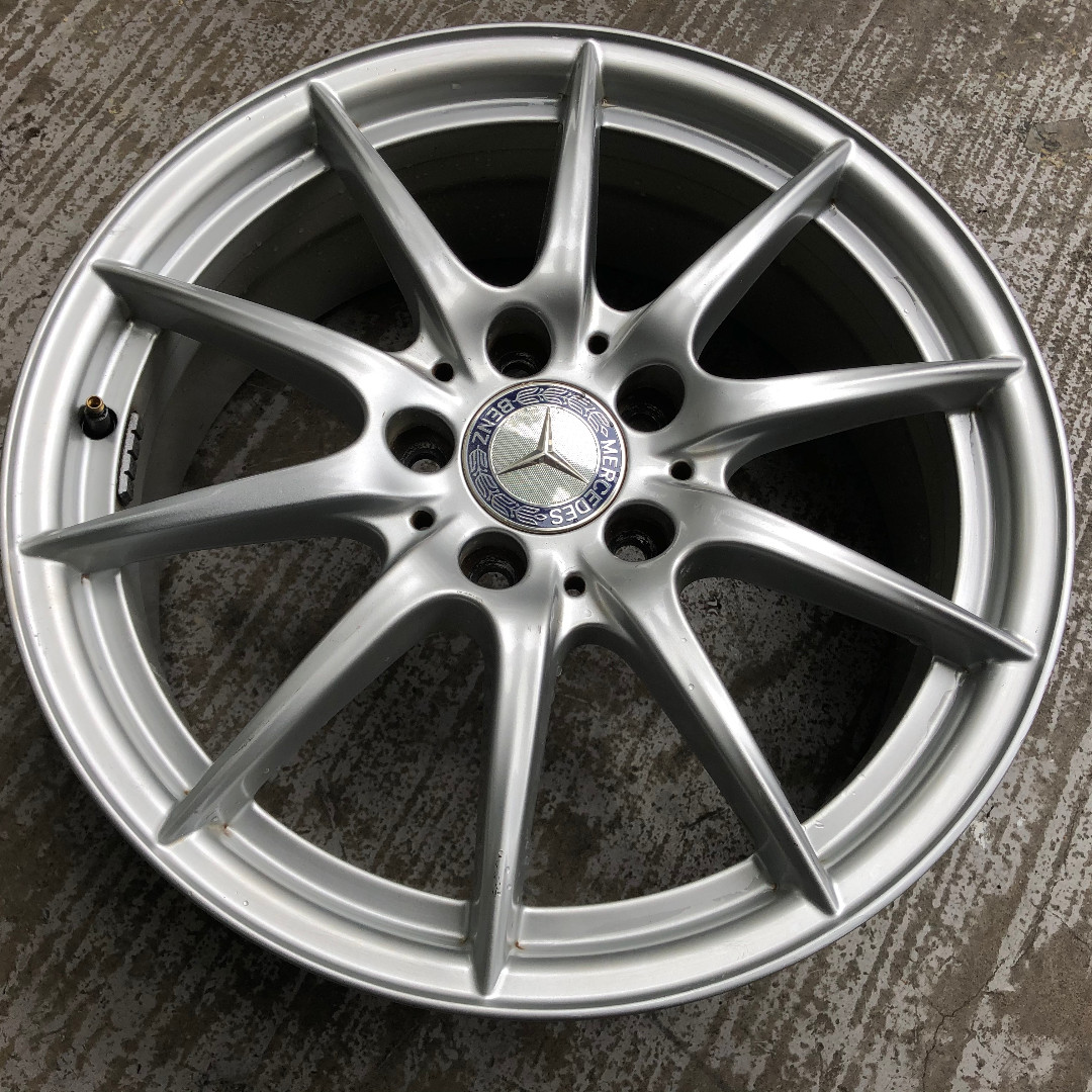 Pre-Owned 17" Original Mercedes Sports Rim fits A180 A200 B180 c180 c ...