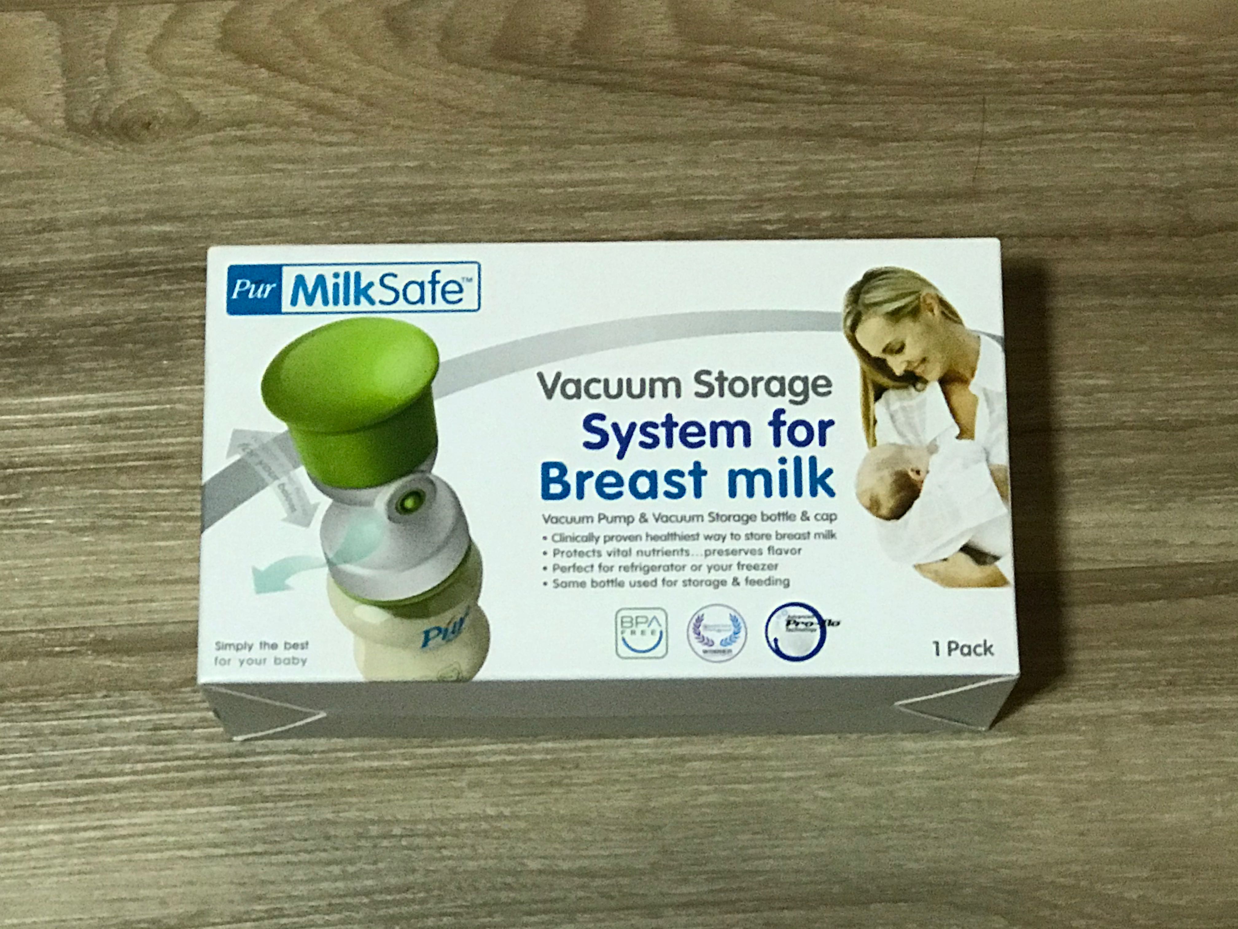 Pur MilkSafe Vacuum Storage System for Breastmilk, Babies & Kids ...