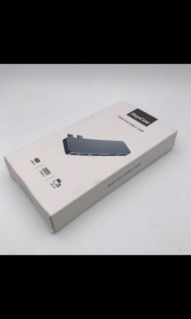 Raycue USB C Hub, Type C Hub Adapter 6 in 1 , Multifunctional Docking ...
