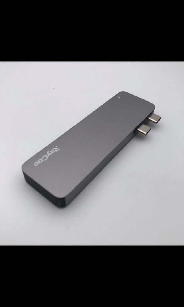 Raycue USB C Hub, Type C Hub Adapter 6 in 1 , Multifunctional Docking ...