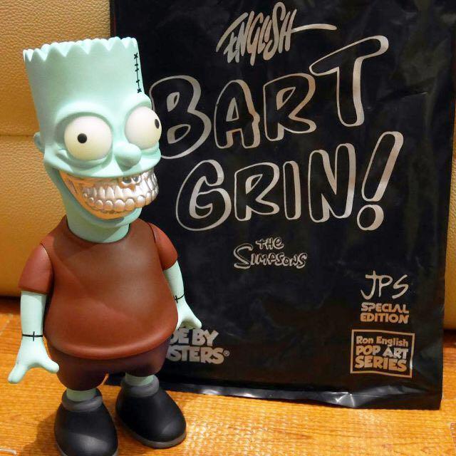 Ron English x Made by Monsters JPS Simpsons 銀牙版, 興趣及遊戲, 玩具 & 遊戲類 ...