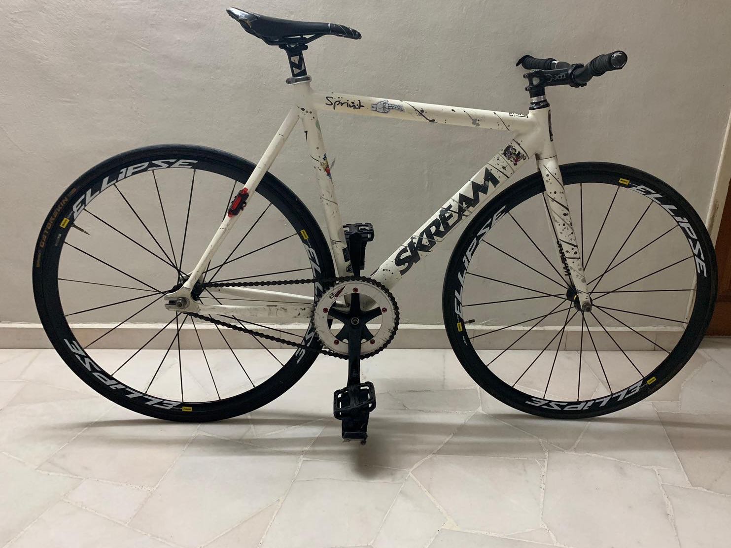 Skream V2 WHITE, Sports Equipment, Bicycles & Parts, Bicycles on Carousell