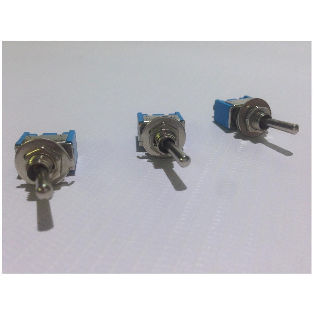 SPDT Mini Toggle Switch, Hobbies & Toys, Music & Media, CDs & DVDs on ...