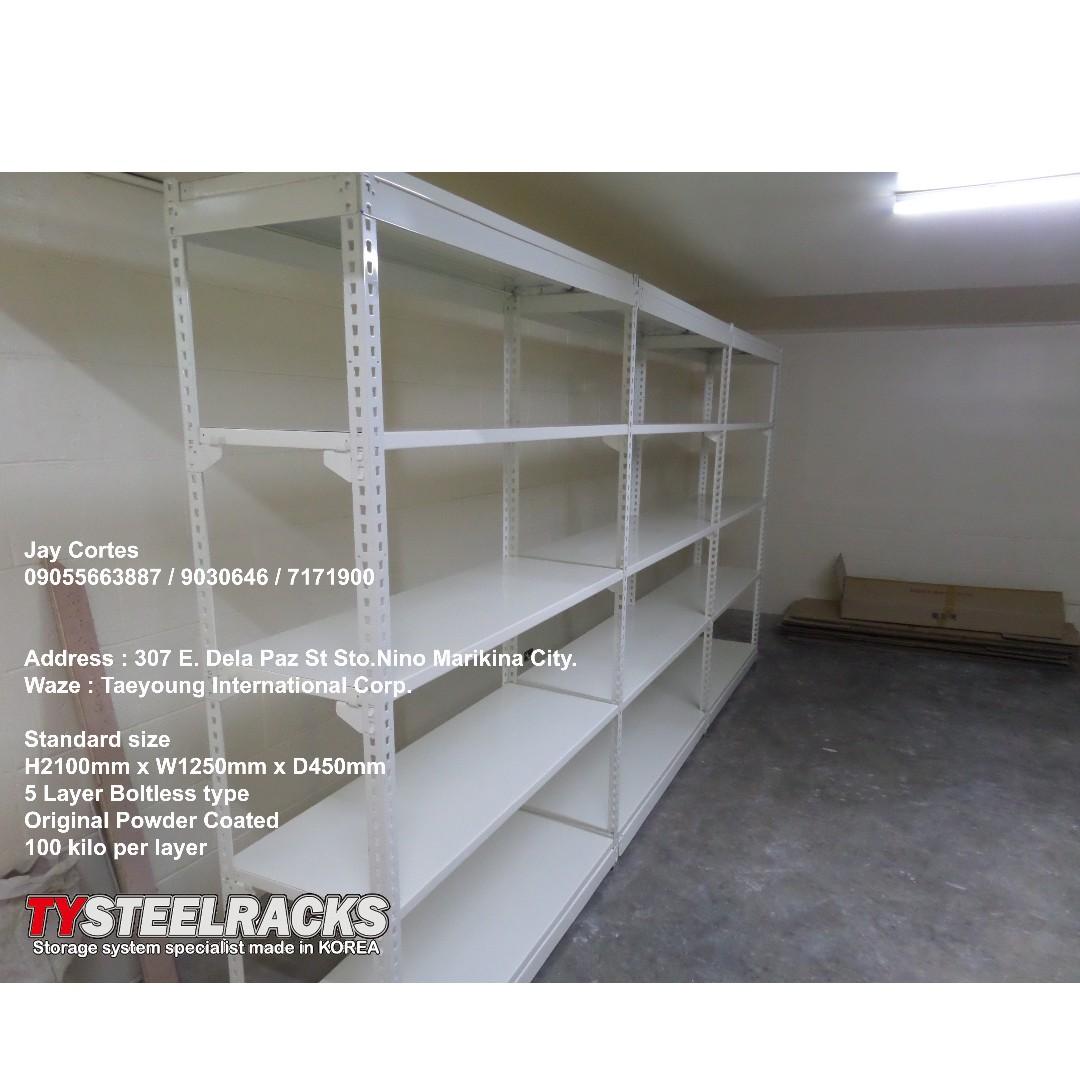 Steel rack heavy duty commercial racking system made in korea ...