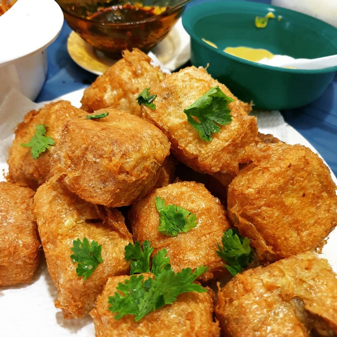 Halal Tahu bergedil daging, Food & Drinks, Local Eats on Carousell