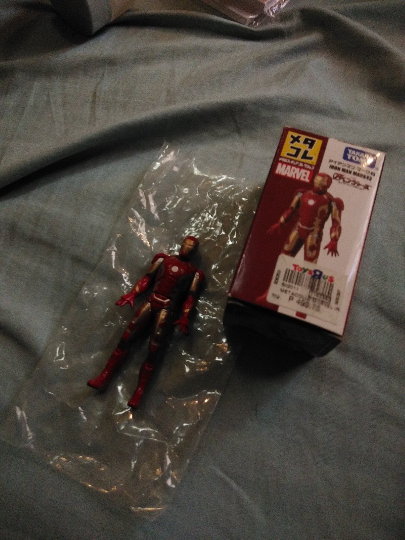 Takara Tomy Iron Man Mark 43 Diecast Figure, Hobbies & Toys, Toys ...