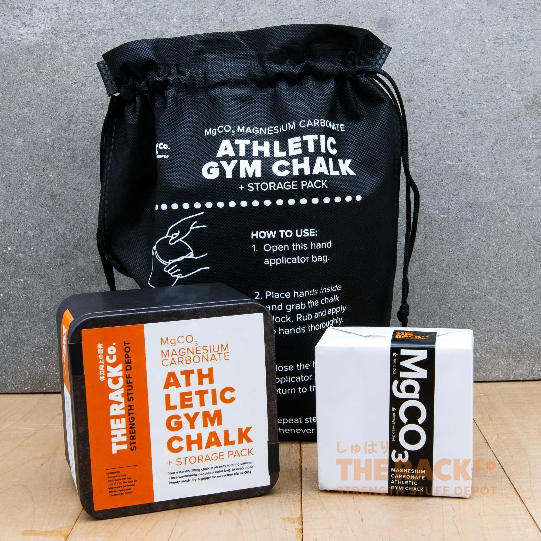 TheRack.Co MgCO3 Magnesium Carbonate Athletic Gym Lifting Chalk Storage ...
