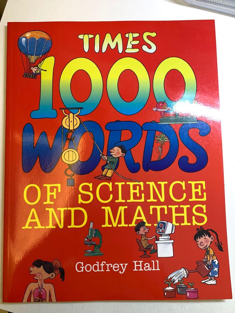 Times 1000 words of science and math, Hobbies & Toys, Books & Magazines ...