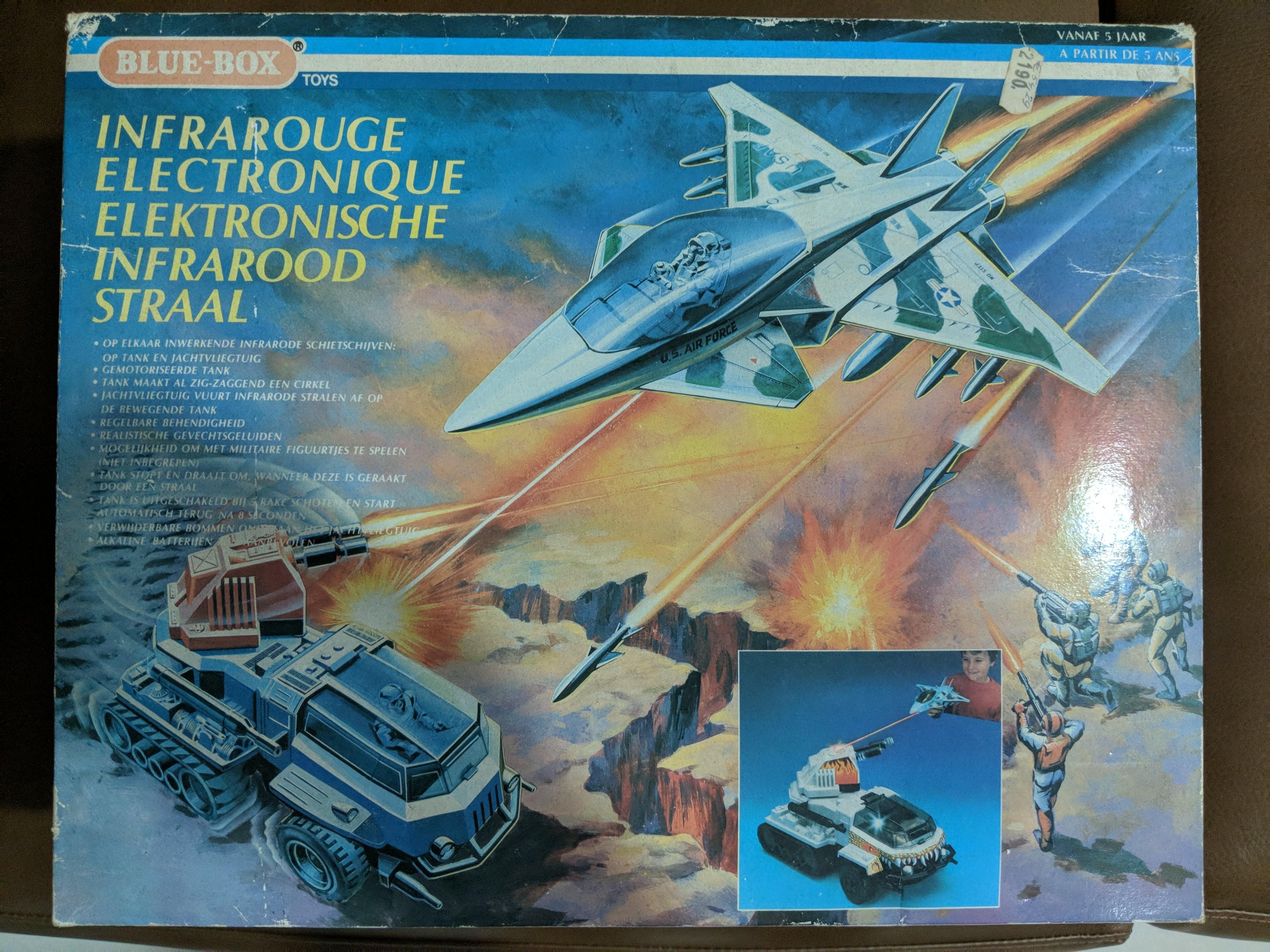 Vintage Laser Wars infrared Electronic Tank and Jet Fighter, Hobbies ...