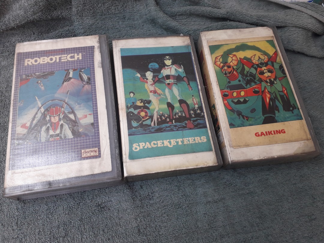 Vintage VHS tape super robot, Hobbies & Toys, Music & Media, Vinyls on ...