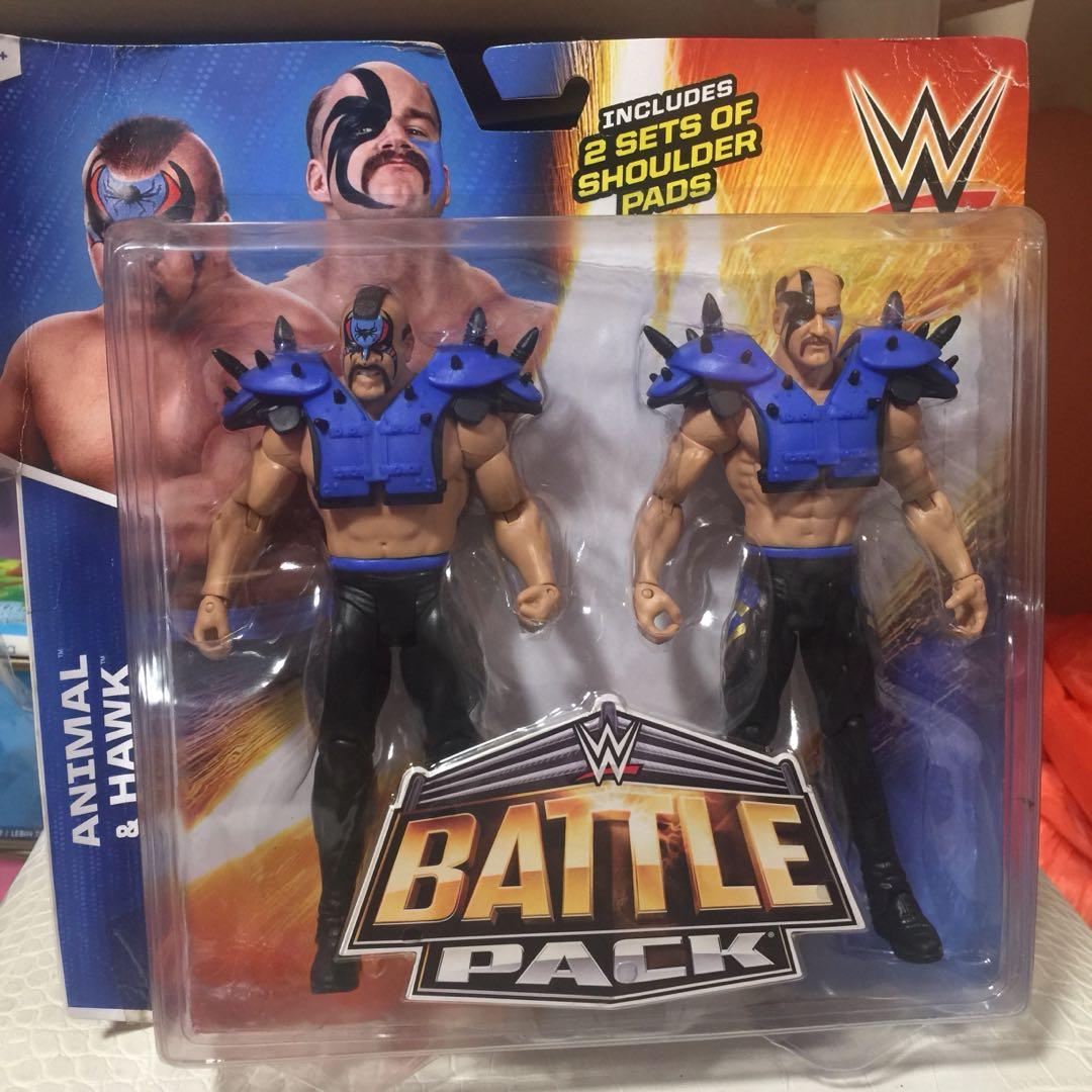 WWE Animal and Hawk, Hobbies & Toys, Toys & Games on Carousell