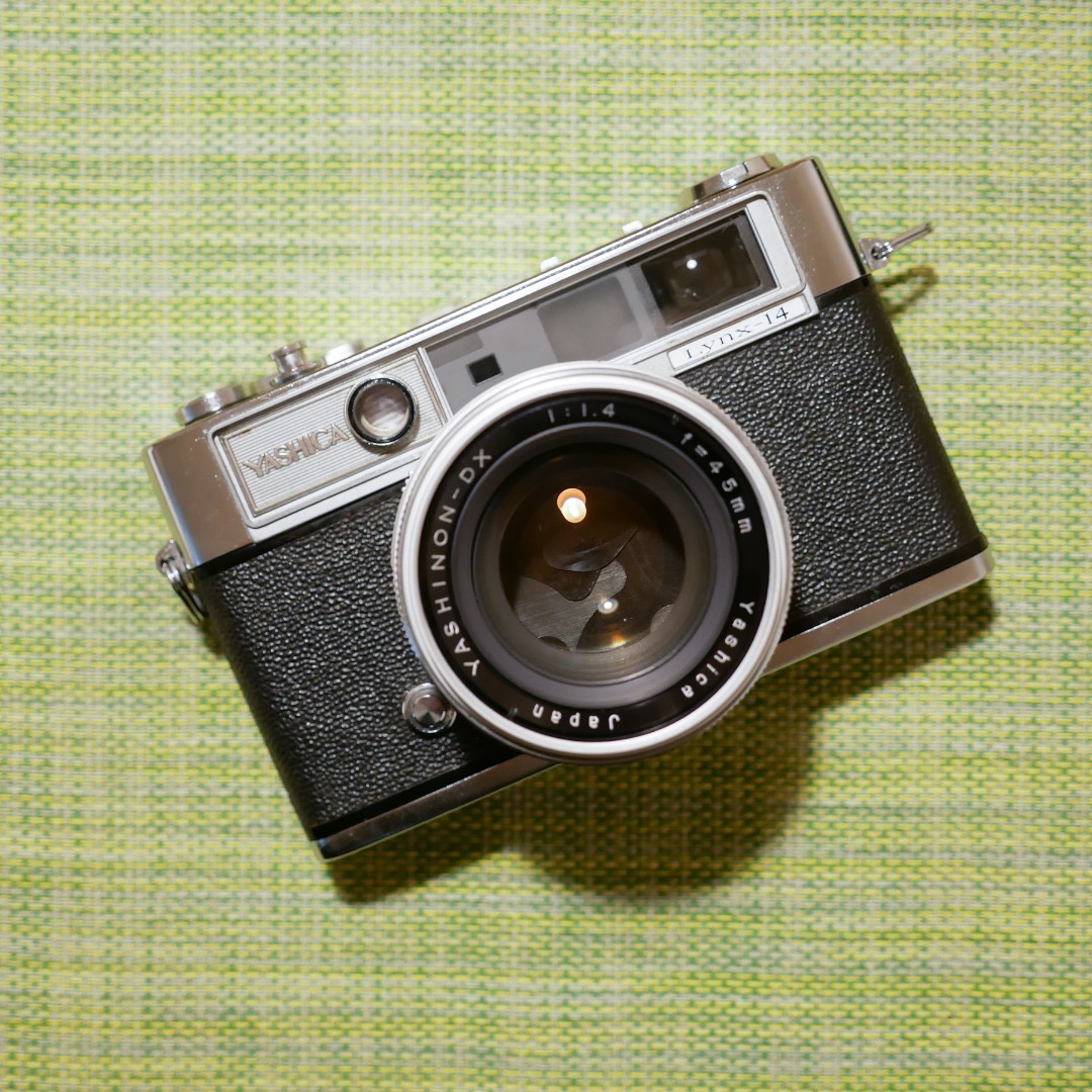 Yashica Lynx 14 Film Rangefinder Camera, Photography, Cameras on Carousell