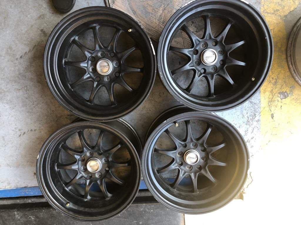 15x8 Mags Ce28 stance Design offset 0 Mags 4Holes pcd 100-114, Car ...