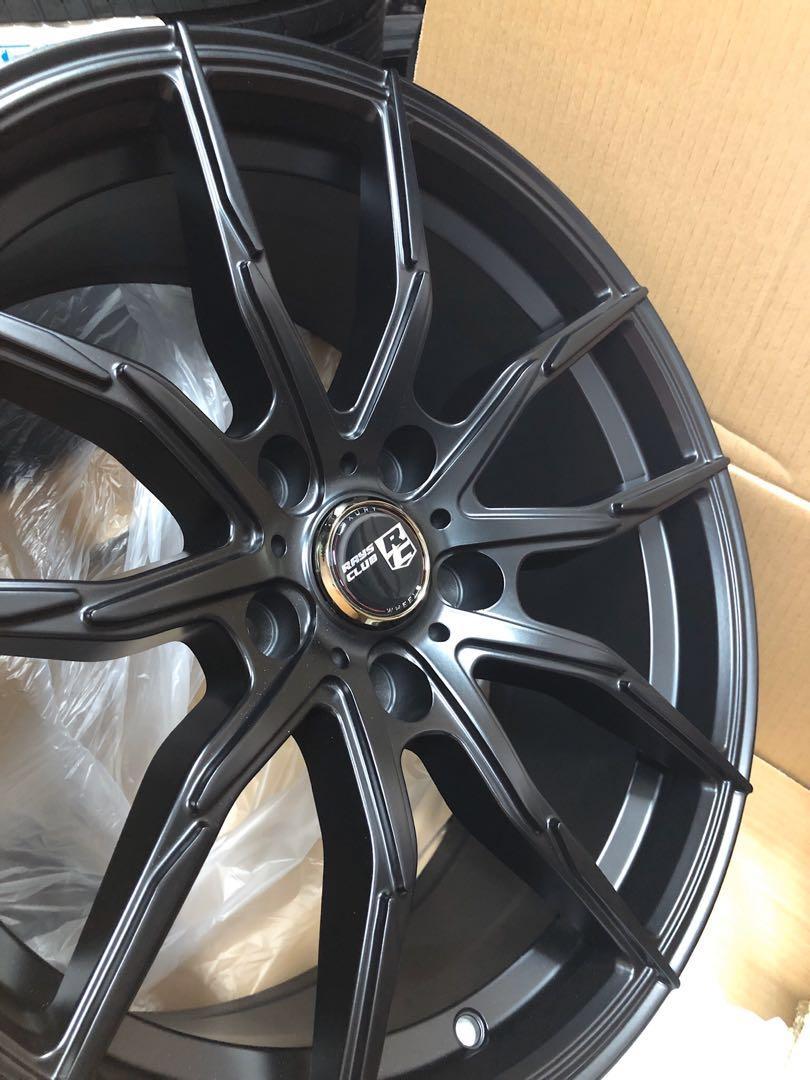 2022 SALE!!! 17 inch Matt Black Sport Rim, Car Accessories, Tyres ...
