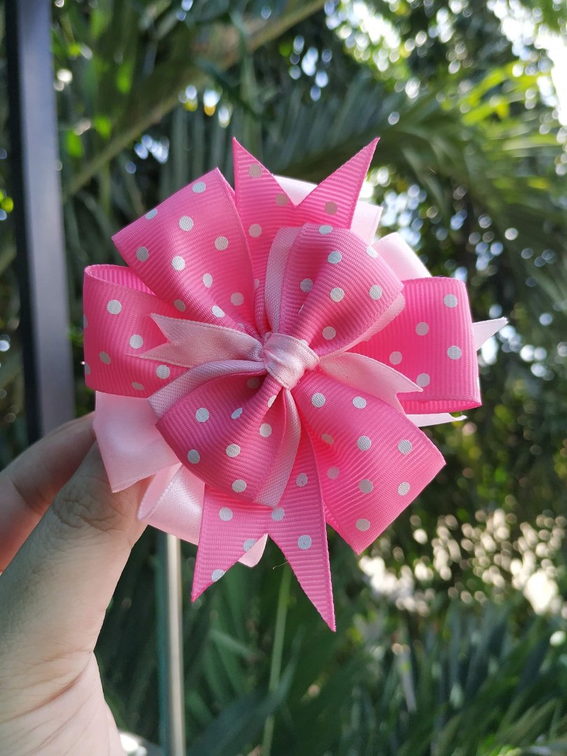 3 Layer Bow - KHLOE, Hobbies & Toys, Stationary & Craft, Handmade Craft ...