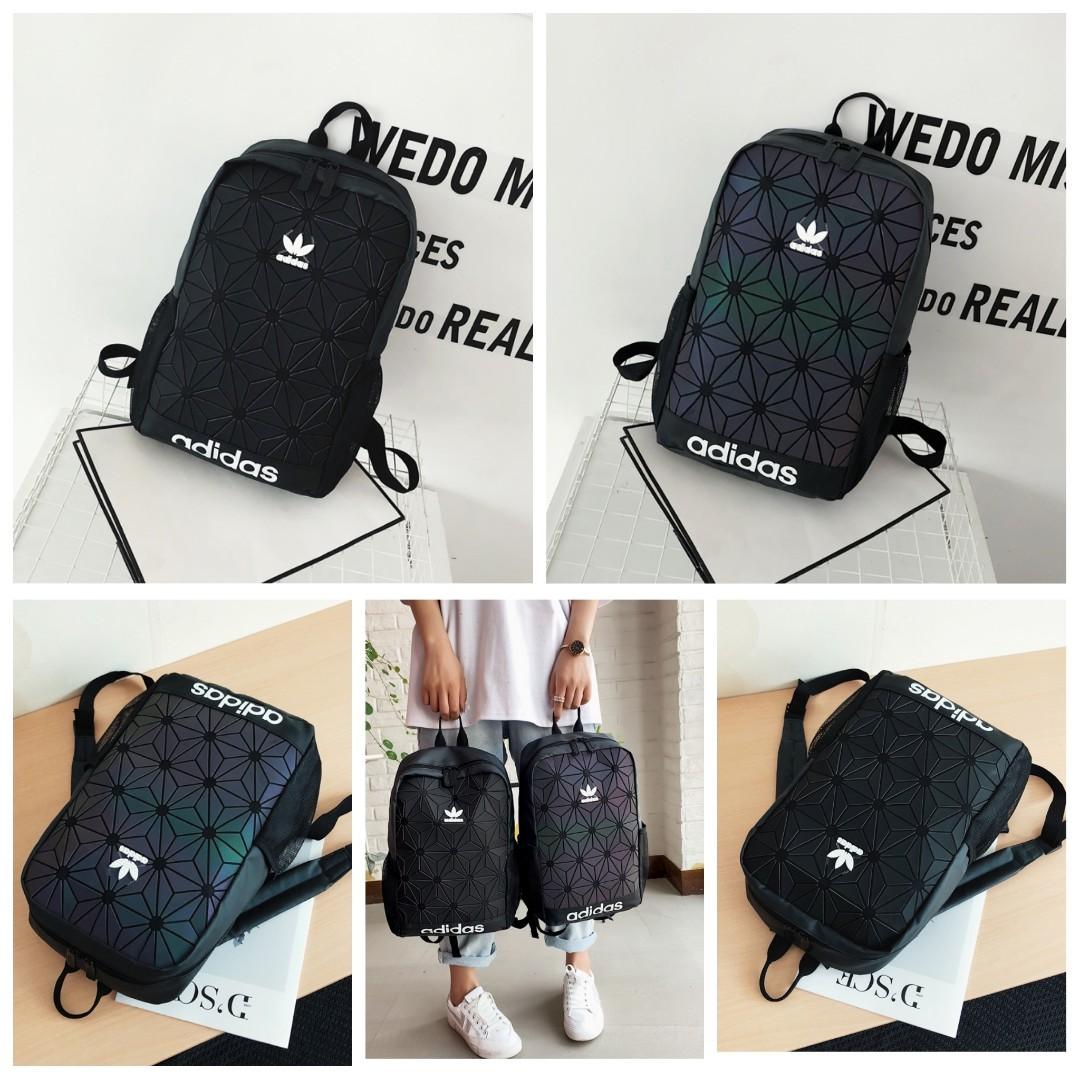 Adidas 3D mesh casual backpack, Women's Fashion, Bags & Wallets ...