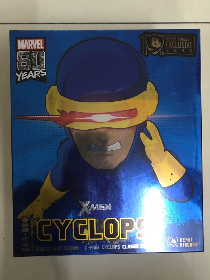 Beast Kingdom Exclusive 2019 Egg Attack Action : EAA-085 X-Men Cyclops Classic Color Action ...