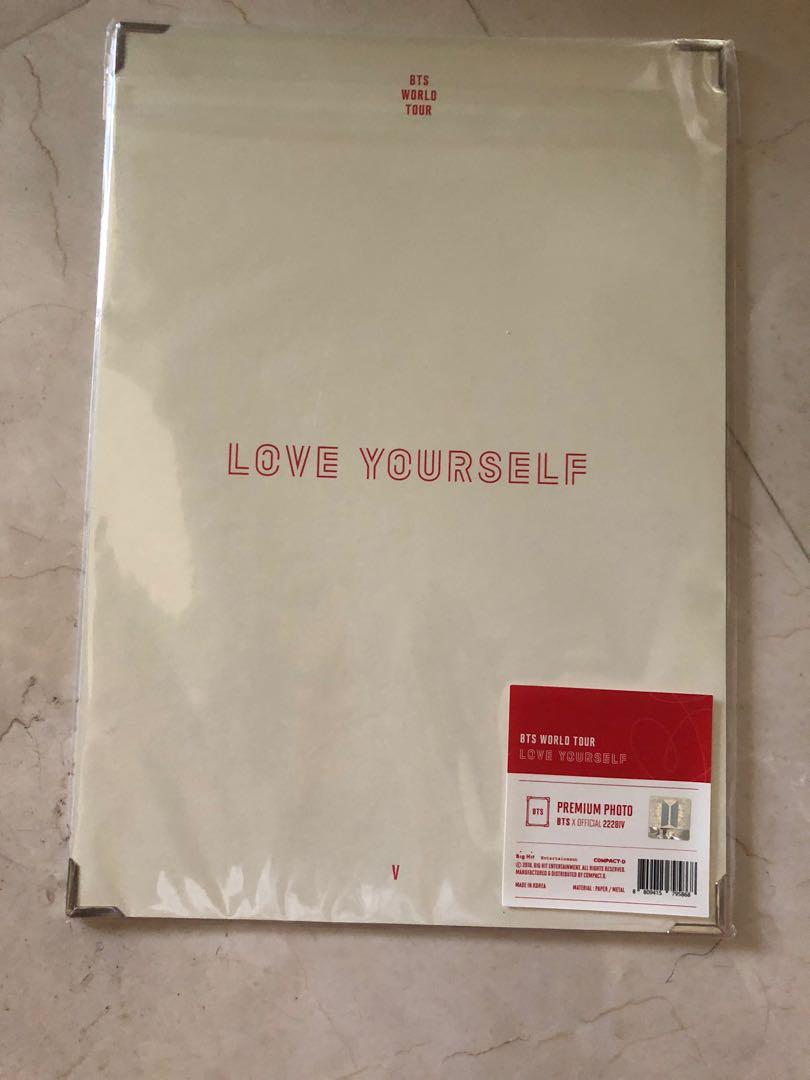 bts v love yourself poster, Hobbies & Toys, Memorabilia & Collectibles ...