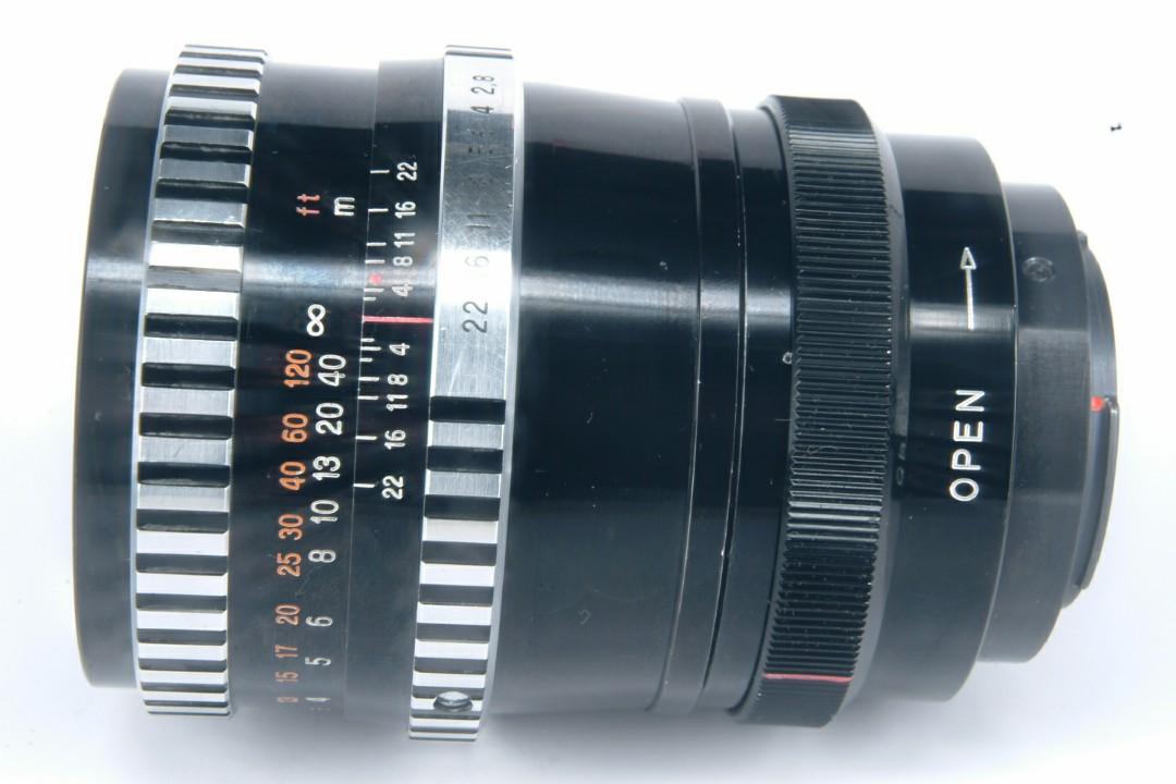 CARL ZEISS JENA BIOMETAR 6X6 MEDIUM FORMAT 120mm F/2.8 Lens (NIKON F ...