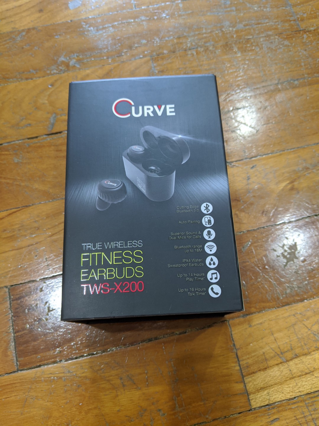 Curve fitness earbuds tws-x200, Audio, Earphones on Carousell