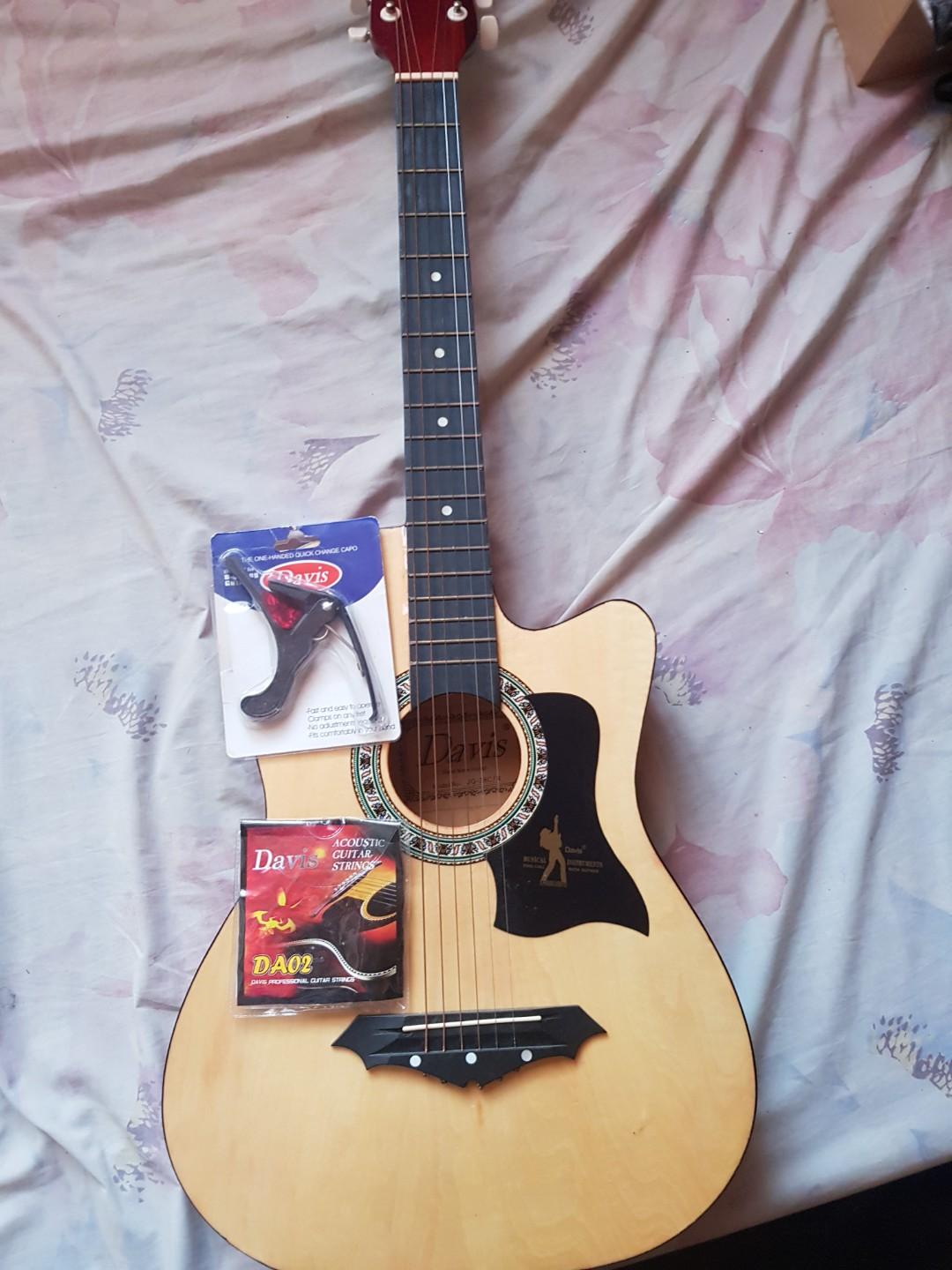 Davis Guitar, Hobbies & Toys, Music & Media, CDs & DVDs on Carousell