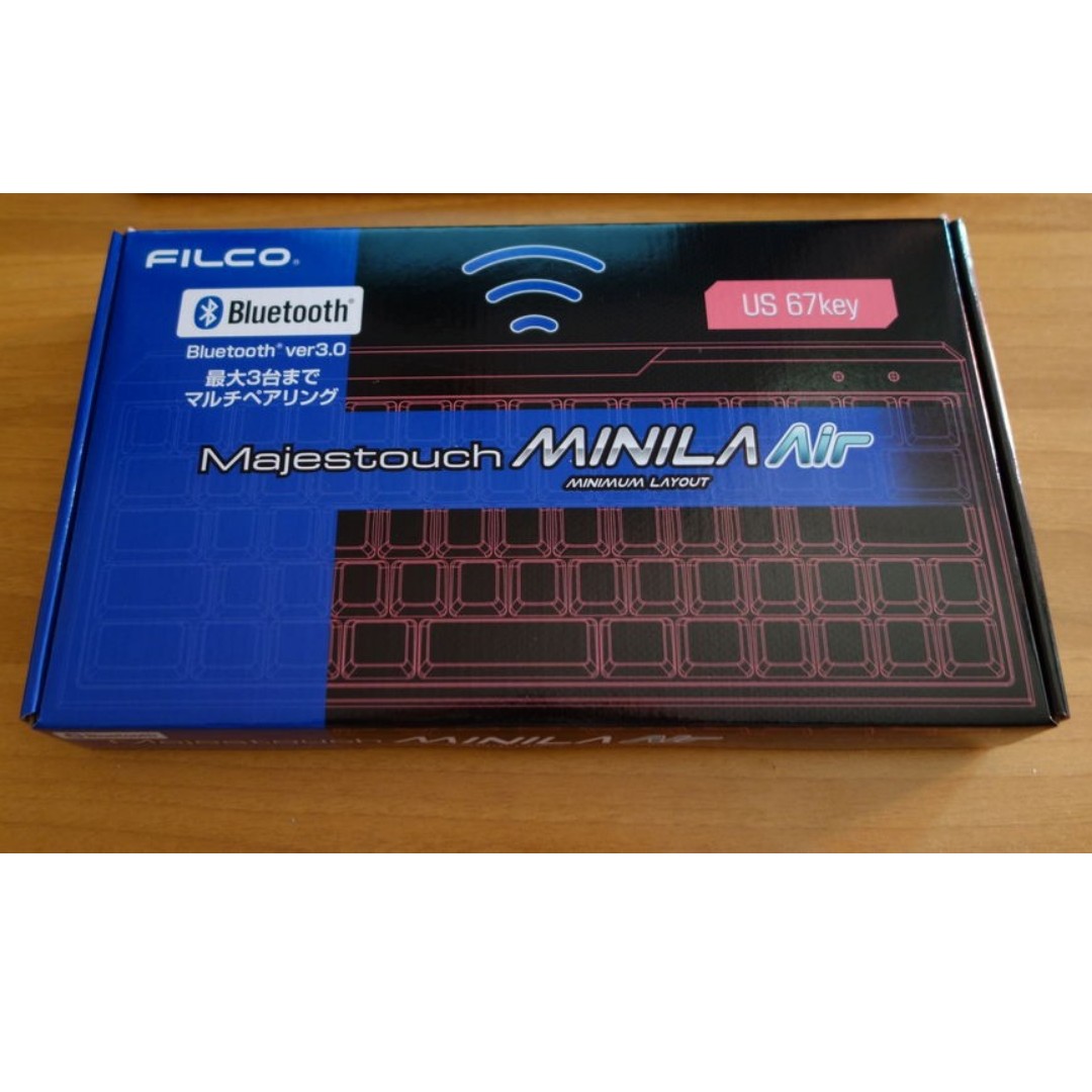 Filco Majestouch Minila Air Bluetooth Mechanical Keyboard (Blue ...