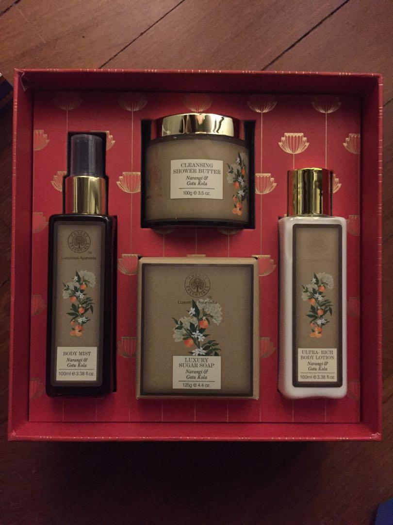 Forest Essentials - body care gift box, Beauty & Personal Care, Bath ...