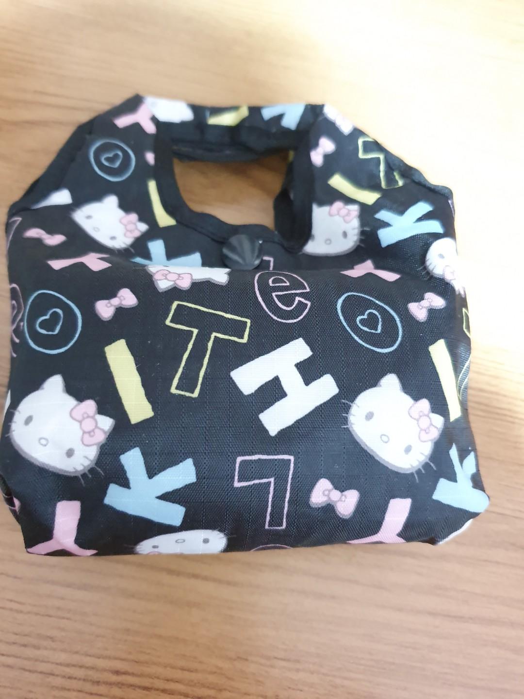 Hello Kitty recycle / foldable bag, Women's Fashion, Bags & Wallets ...