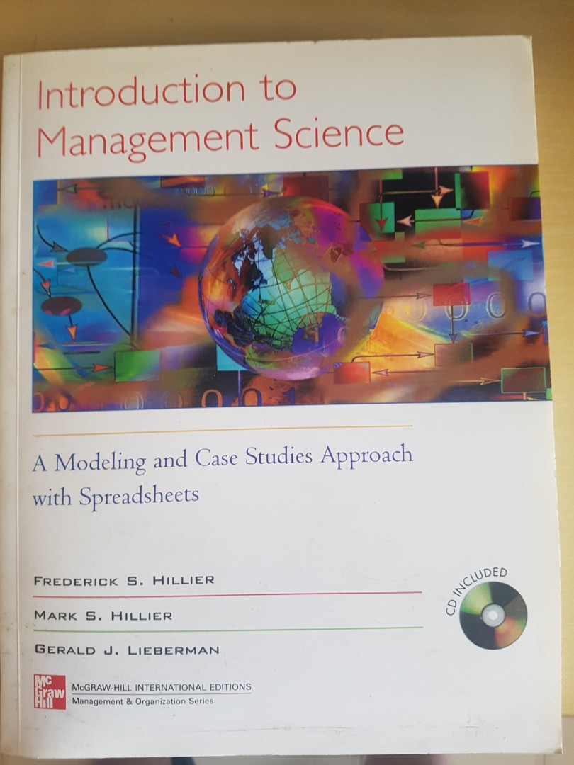 Introduction to Management Science, Books & Stationery, Textbooks ...