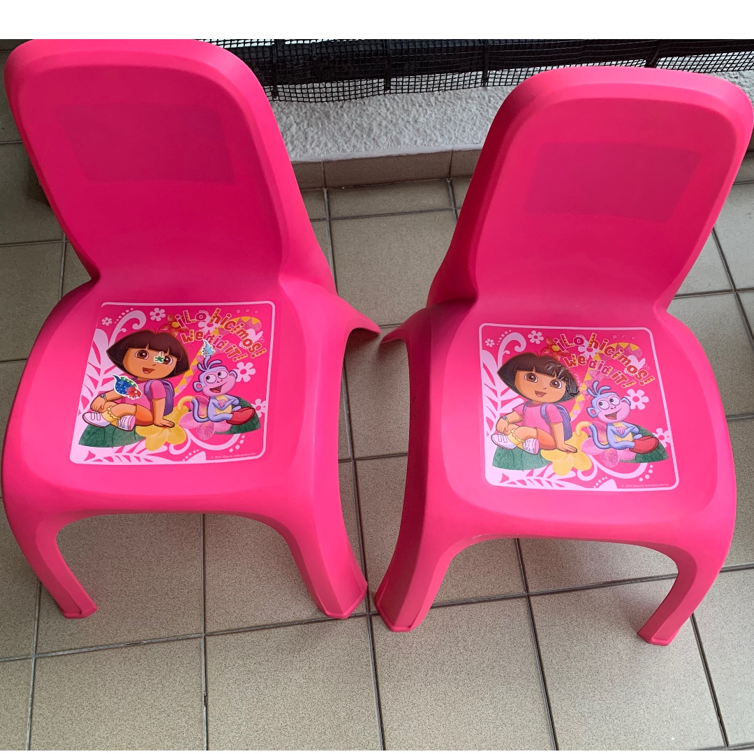 FREE Kids Dora chairs, Babies & Kids, Baby Nursery & Kids Furniture ...