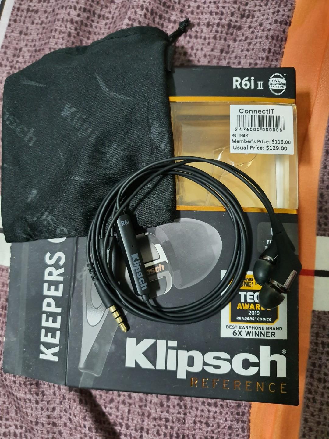 Klipsch R6i II, Audio, Soundbars, Speakers & Amplifiers on Carousell