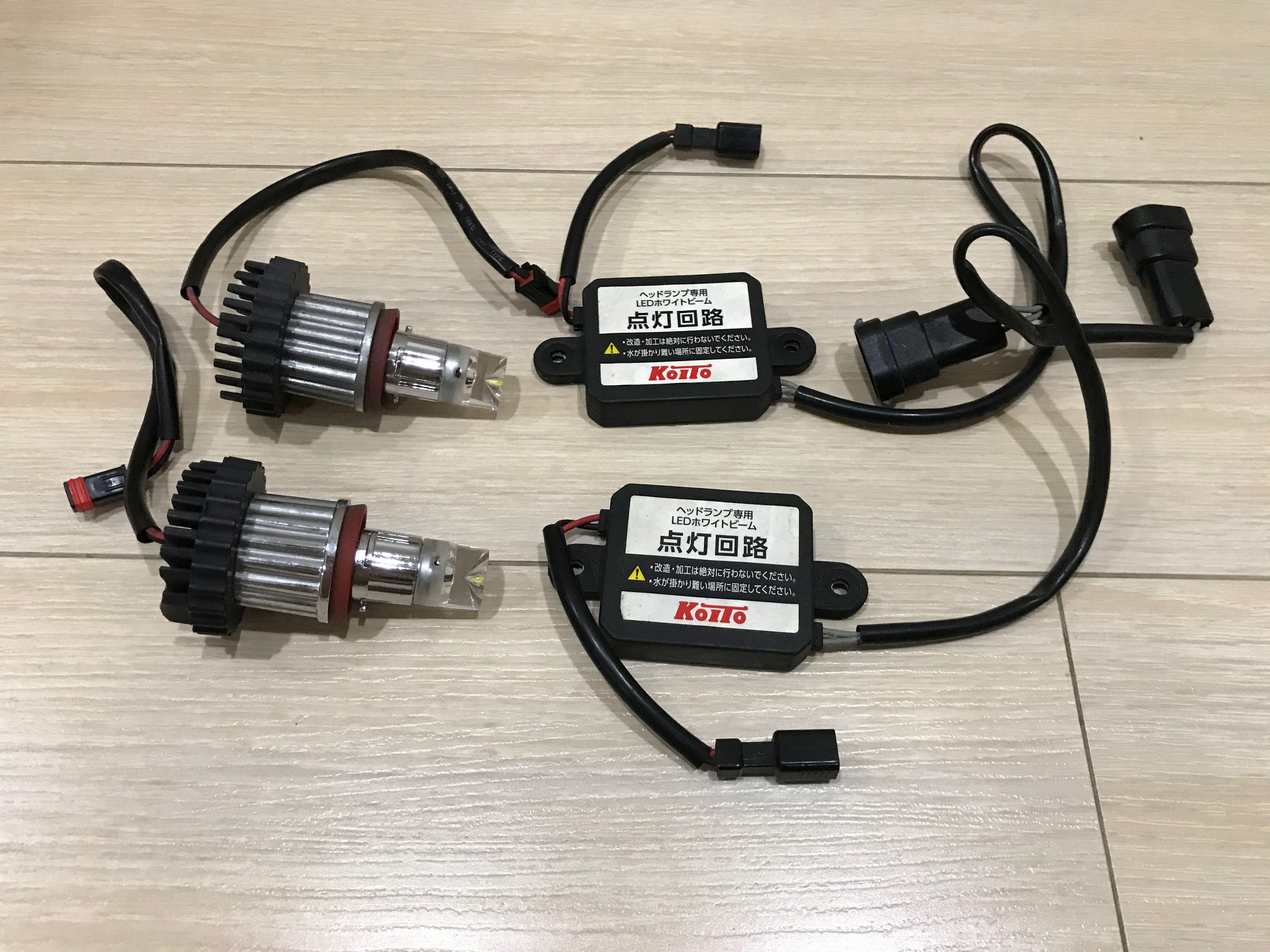 Koito H11 headlamp Led, Auto Accessories on Carousell